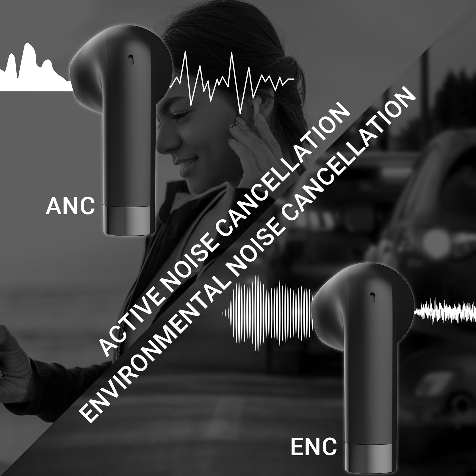 Landmark Mars BH93: TWS Earbuds with 30 Hours Battery, ANC, IPX4, Touch ...