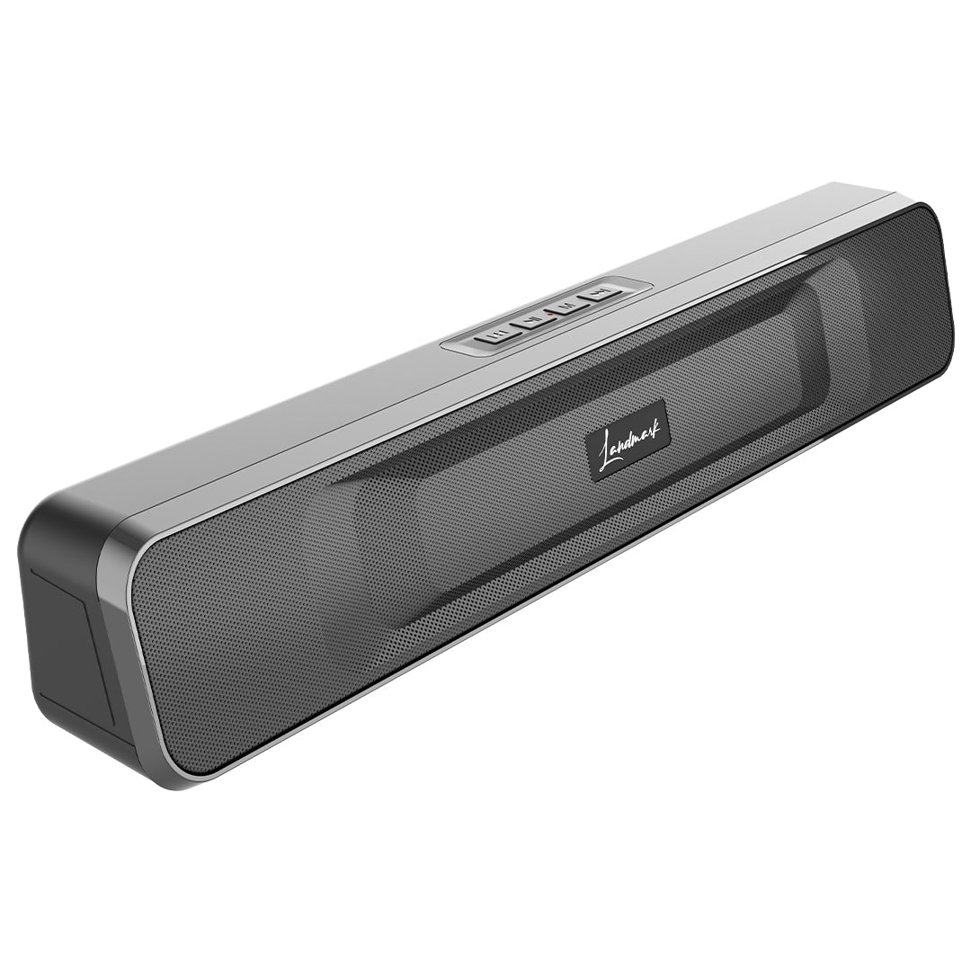 Landmark Audio Bar BT1123, Soundbar, 20W Output, Extended Playtime ...